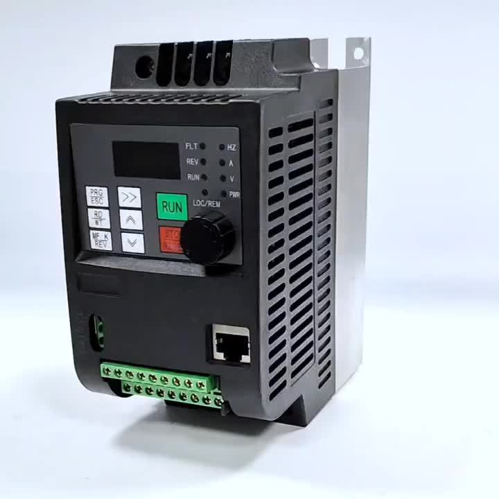 Frequency Converter 0.75kw 1.5kw 2.2kw 4kw 220V input Single Phase 220V/380V output 3 Phase ...