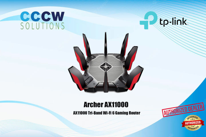 Tp Link Archer AX11000 Tri-Band Wi-Fi 6 Gaming Router | Lazada PH