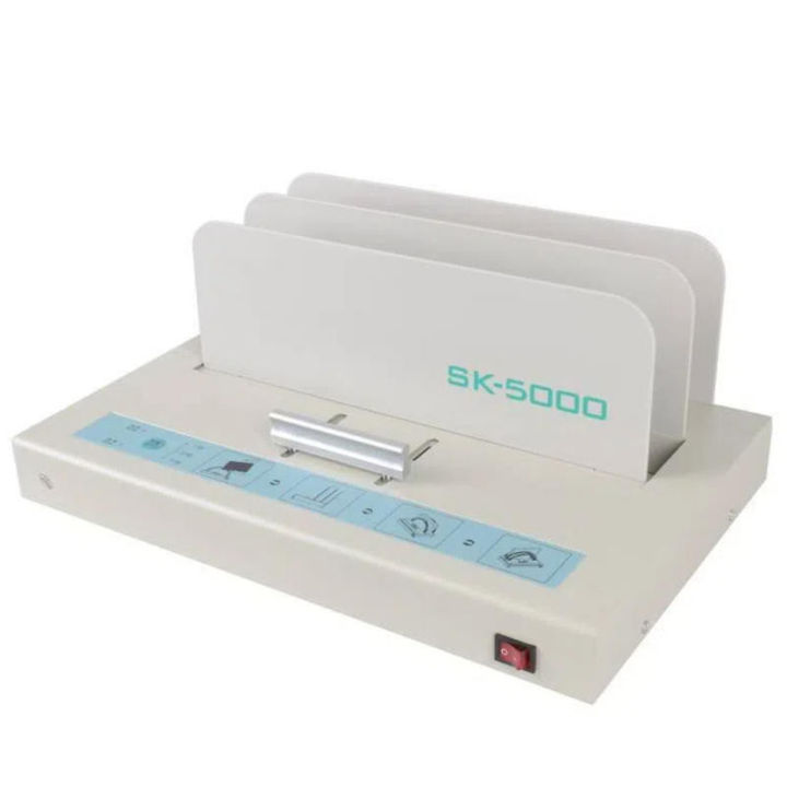 220V 50mm Hot Melt Binding Machine Automatic A4 Book Paper Sheet ...