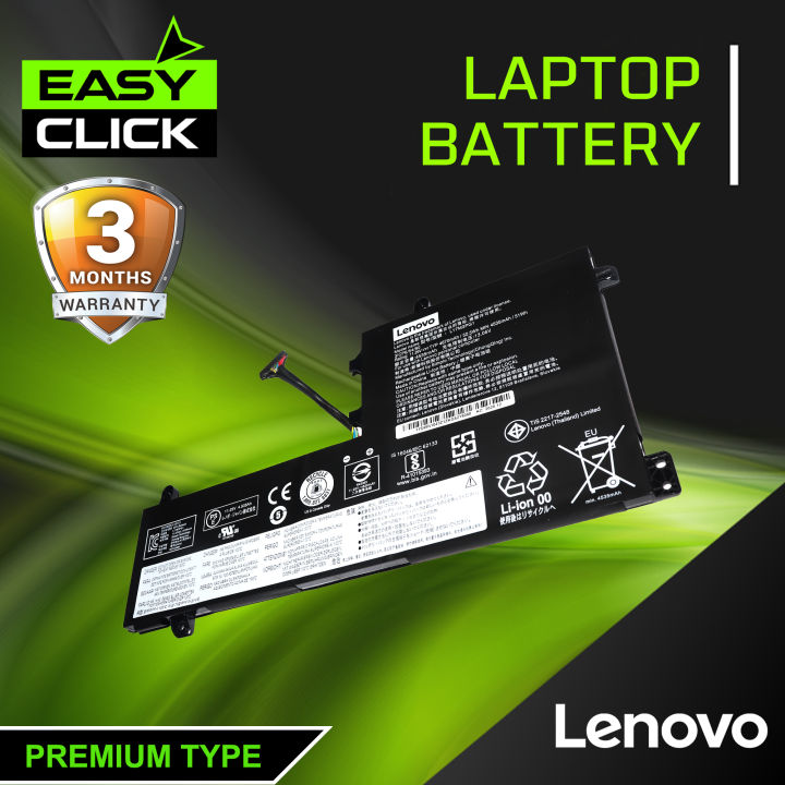 Genuine Lenovo Laptop Battery L17C3PG1, L17C3PG2, L17M3PG1, L17M3PG2 ...
