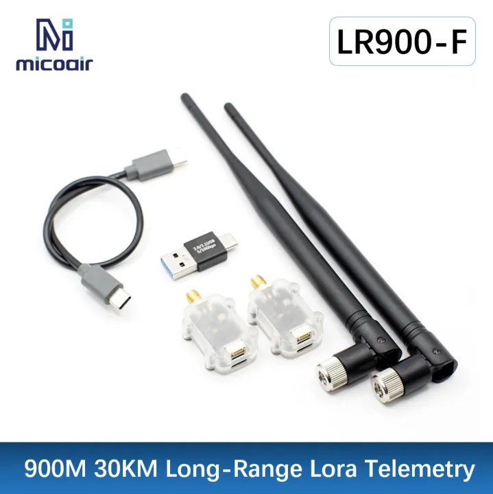 900MHz 30KM Long-Range LoRa Telemetry Raido For Drones and Robotics ...