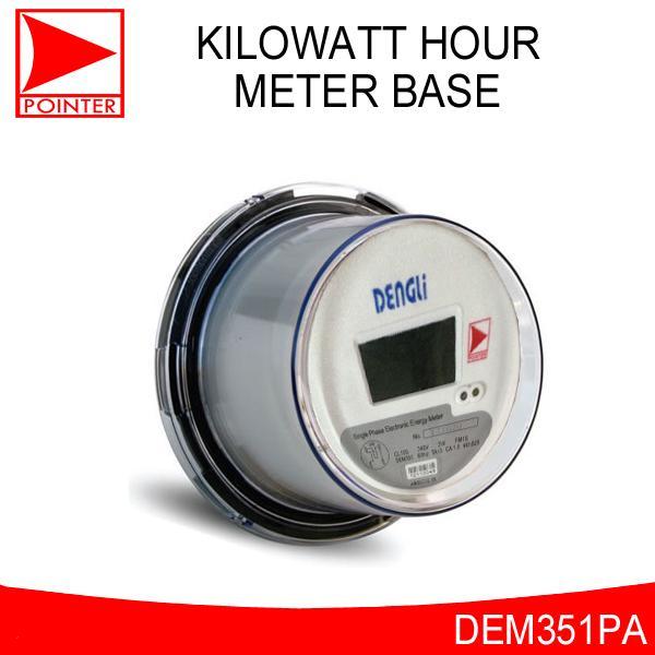 Dengli Electric Kilowatt Hour Single Phase, 240V, 2 Wires Electronic Socket Active Energy Meter ...
