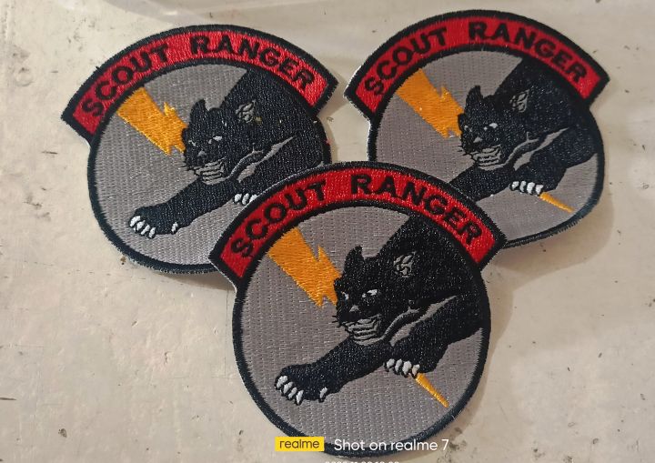 SCOUT RANGER PATCH (COLORED) WITH VELCRO FOR BDA | Lazada PH