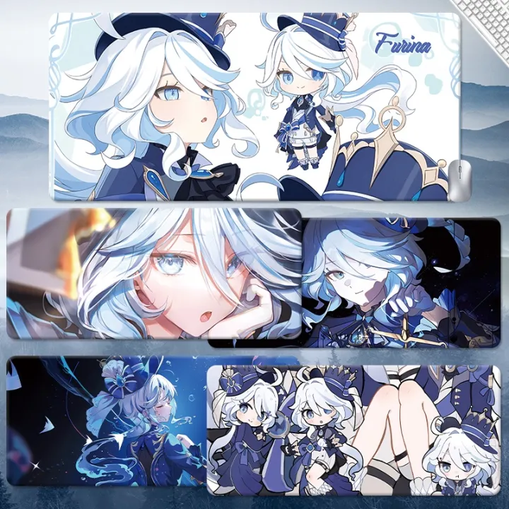 Furina mouse Genshin Impact gaming keyboard Focalors anime god ...
