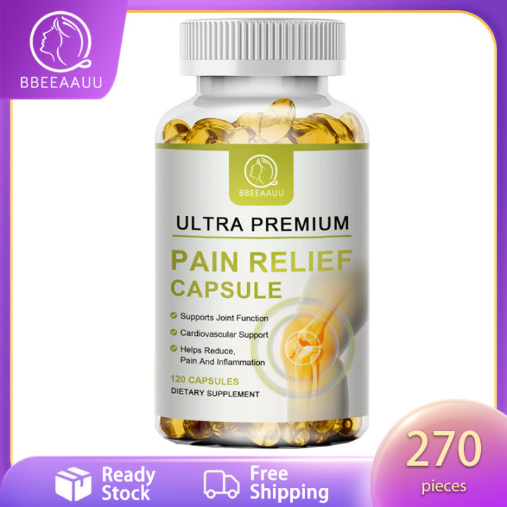 BBEEAAUU Pain Relief Capsules Supports joint pain relief Helps reduce ...