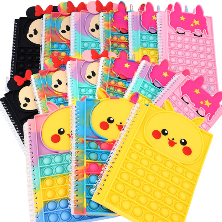 Cute Cartoon A5 Push Bubble Kids Gifts School SpongeBob Writing Book ...