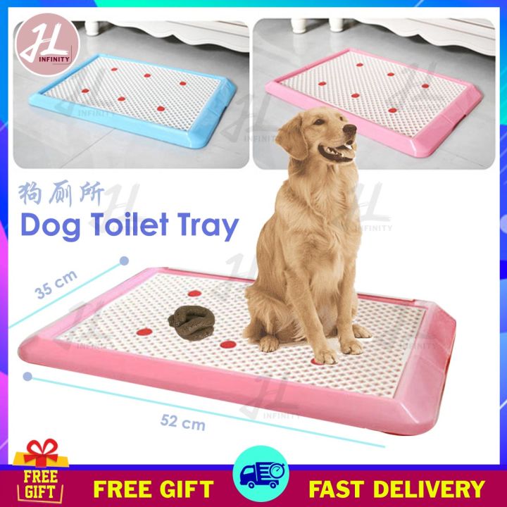 JL Ready Stock Pet Dog Toilet / Pet Urine Tray / Dog Poop Tray / 狗厕所 ...