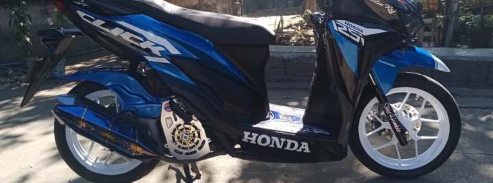 Honda Click Honda Beat Side Skirt Side Step board Sticker Decal 2pcs ...