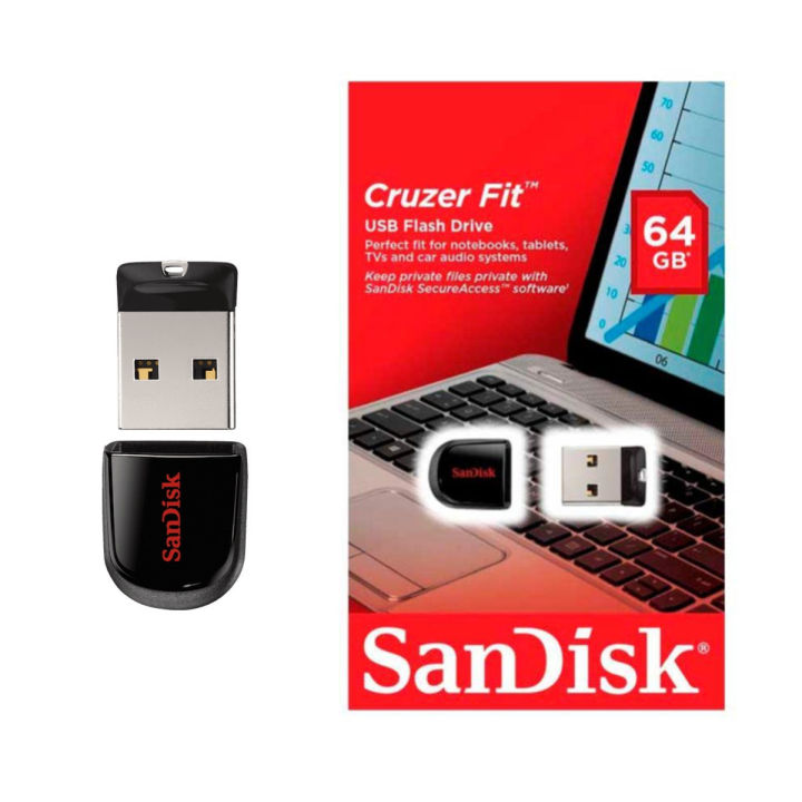 Golden Lily mall#แฟลชไดร์ฟ Sandisk รุ่น Cruzer Fit USB Flash Drive 32 ...