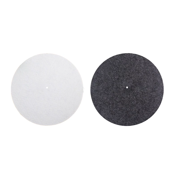 Anti Static Turntable Platter Mat Thick Wool Turntable Slipmat ...