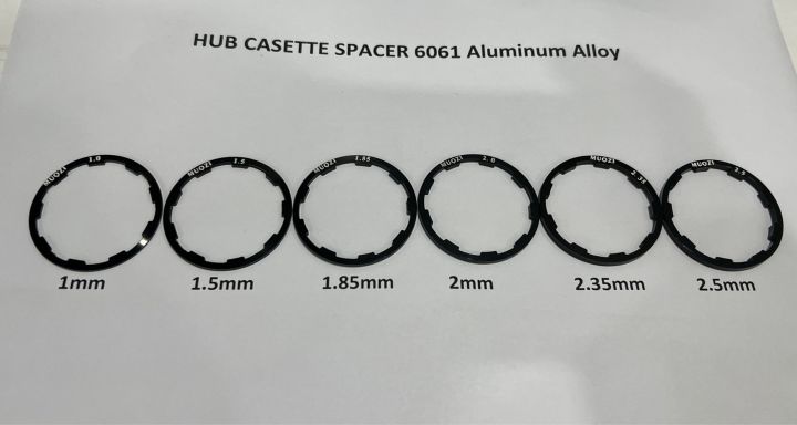 COGS HUB SPACER For MTB ROADBIKE FOLDING BIKE 7 -12 Speed for ...