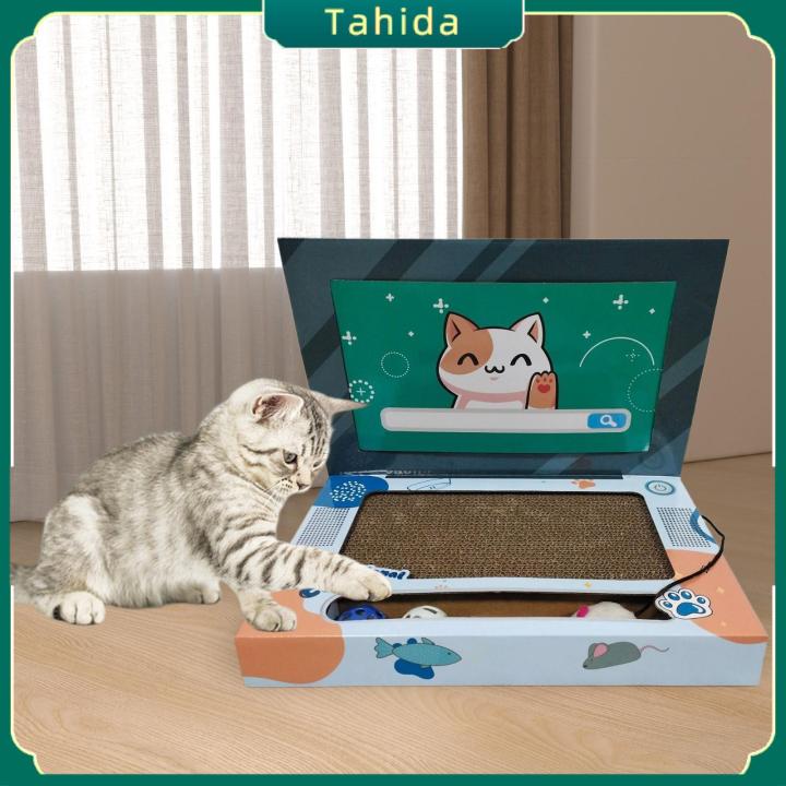 Tahida Cat Scratch Laptop Cat Laptop Toy Cat Computer | Lazada PH