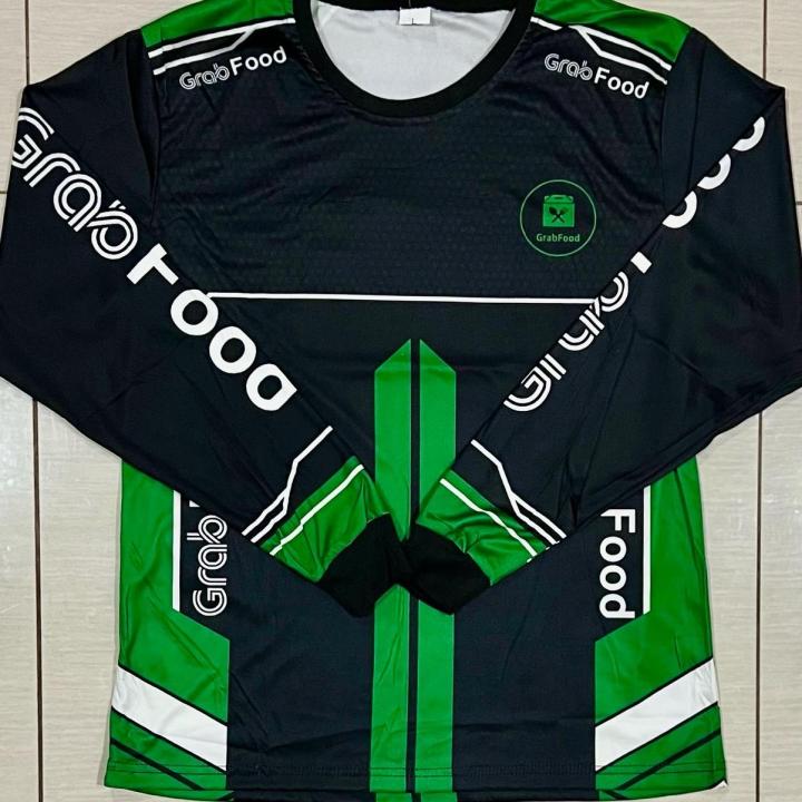 GRAB MOTORCYCLE JERSEY IN FULL SUBLIMATION PRINT DRIFIT LONGSLEEVE ...