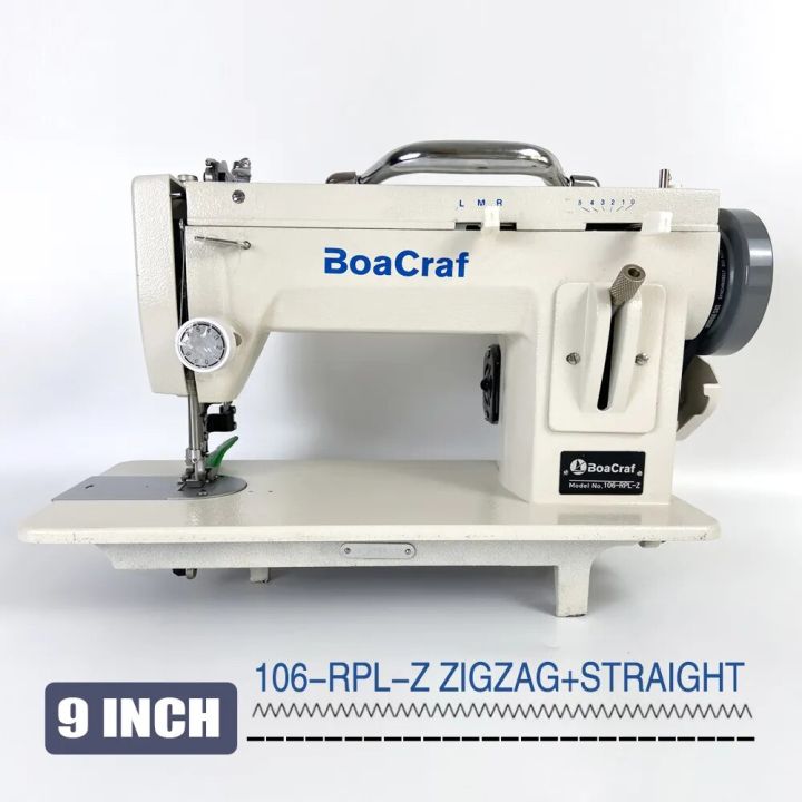 Portable Heavy-duty Sewing Machines Zigzag Stitch Arm Sailmakers ...