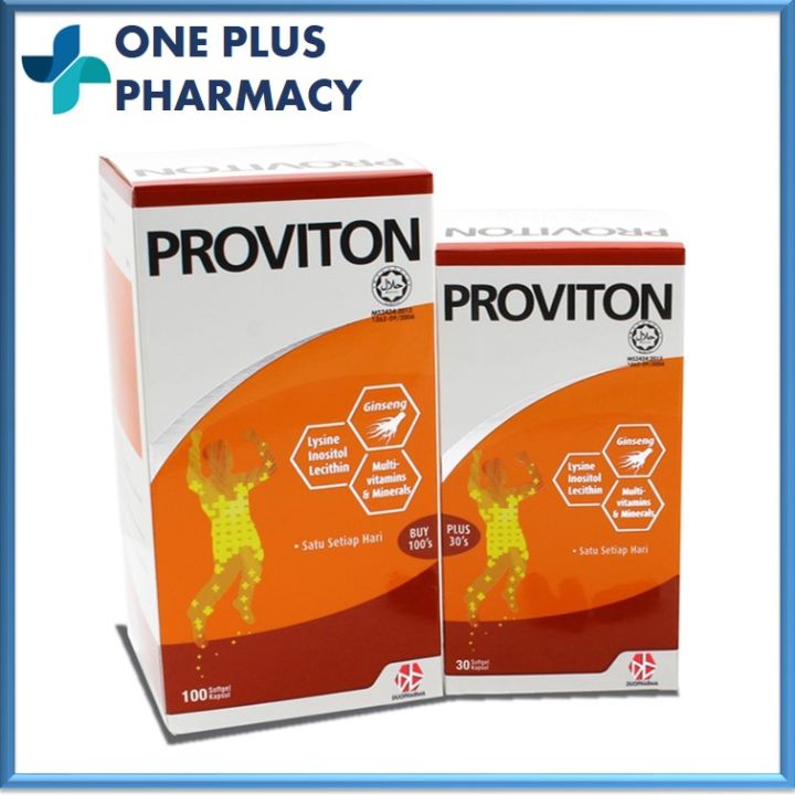 Proviton Capsules 100's + 30's [EXP 06/2025] | Lazada