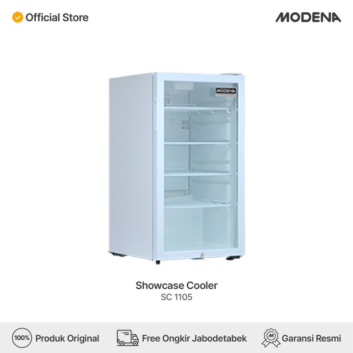MODENA Showcase Cooler - SC 1105 (105 liter) | Lazada Indonesia