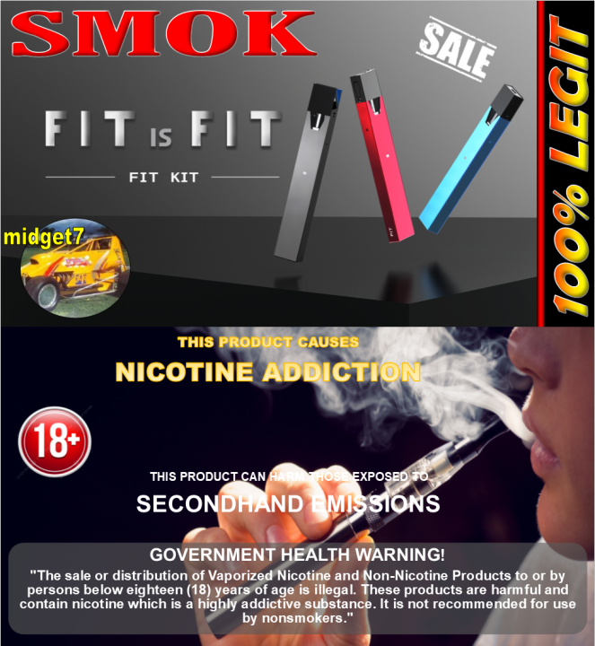 SMOK FIT Pod Starter Kit 250mAh | Lazada PH