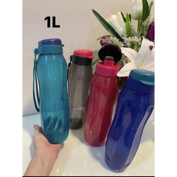 Original Tupperware Slim Eco Bottle 1L/750ml/500ml/ Drinking Bottle ...