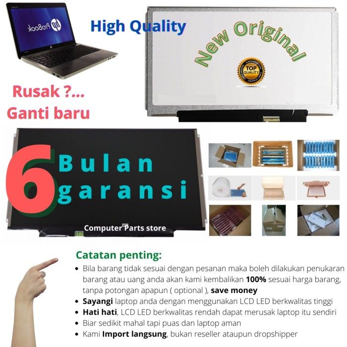 LCD HP PROBOOK 4340S - original laptop panel screen | Lazada Indonesia