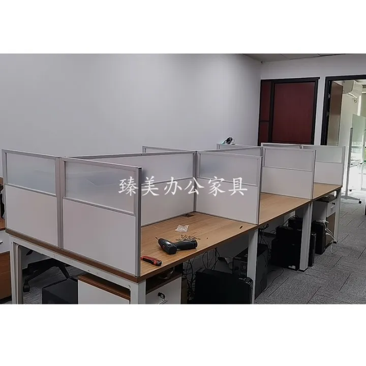 Office desktop screen baffle anti-drop enclosure aluminum alloy ...