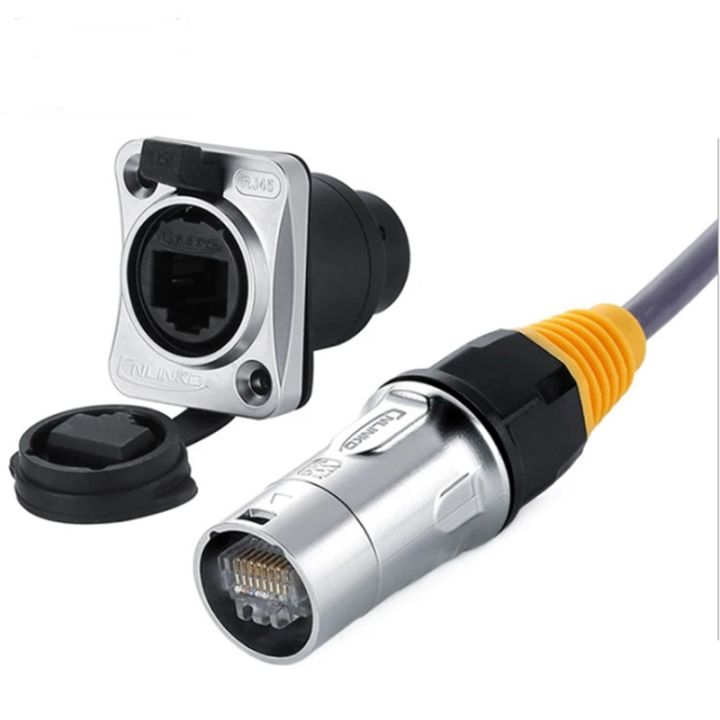 Ip67 Network Rj45 Waterproof Connectors Ethernet Rj45 Waterproof Plug