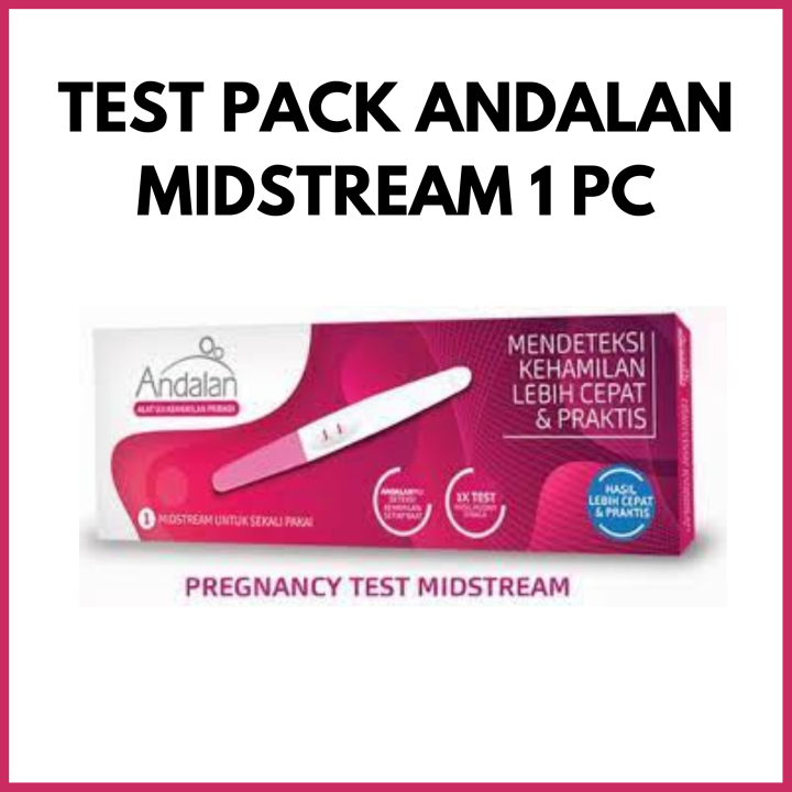 Test Pack Andalan Midstream Tespek Pregnancy Test Uji Kehamilan AKURAT ...