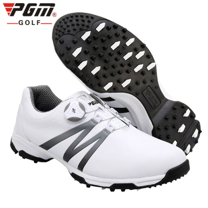 PGM XZ101 รองเท้ากอล์ฟ ผู้ชาย Men's golf shoes ขาวดำ ขาวแดง ขาวน้ำเงิน ...