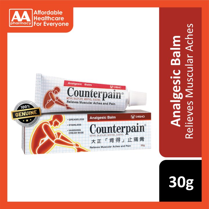 Counterpain Analgesic Balm 30g | Lazada