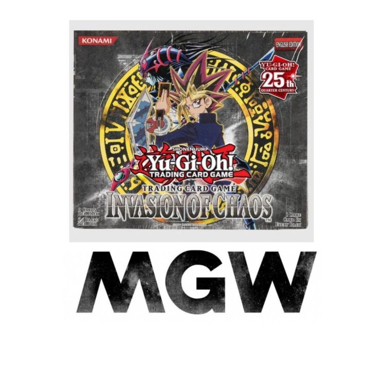 Yu Gi Oh 25th Anniversary Invasion of Chaos Booster Box Brand New Factory Sealed | Lazada Singapore