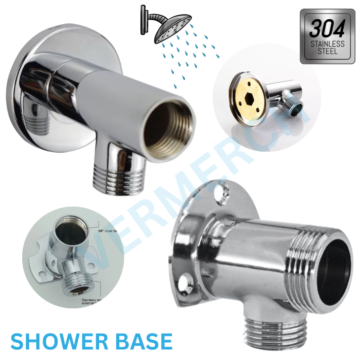 Vermerch Original Wall Mount Base Heavy Duty Bathroom Accessories 304 ...