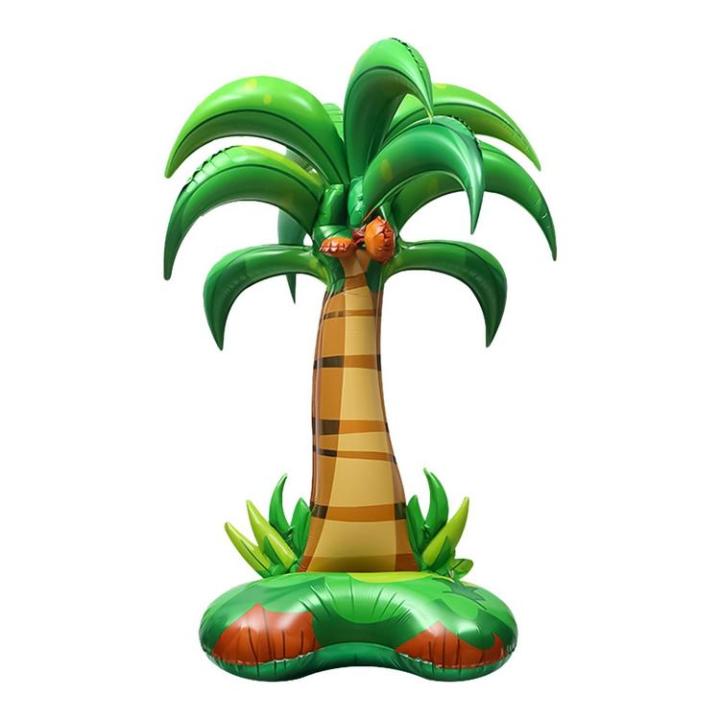 Foil Palm Trees Standing Foil Palm Tree Tropical Cartoon Balloon ...