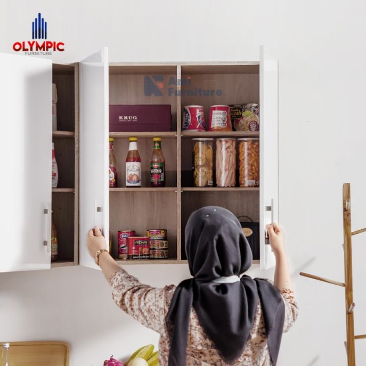 Kitchen Set Atas 2 Pintu Rak Dapur Kabinet Atas KAD mille OLYMPIC ...