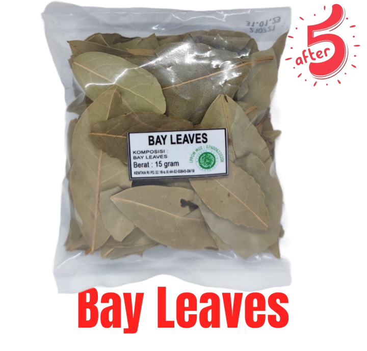 Daun Salam / Bay Leaves / Salam Kering 15g | Lazada Indonesia
