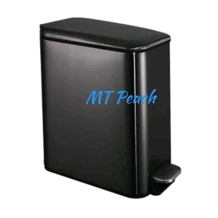 KRISBOW TEMPAT SAMPAH INJAK PEDAL SLIM SOFT CLOSE 5L TONG SAMPAH SLIM | Lazada Indonesia