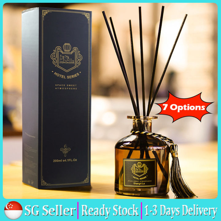 Aroma Reed Diffuser Botanical Aromatherapy Essential Oil Home Fragrance ...
