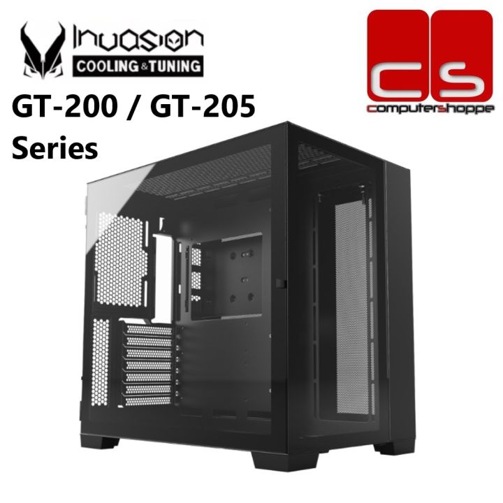 Invasion GT-200 / GT-205 Series ATX Mid-Tower Gaming Case (AURORA FAN ...
