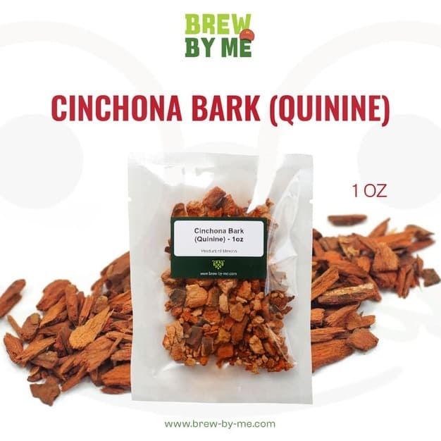 Cinchona Bark (Quinine) 1oz หรือ 28 กรัม สำหรับใส่ในเครื่องดื่มชา ไซรัป ...