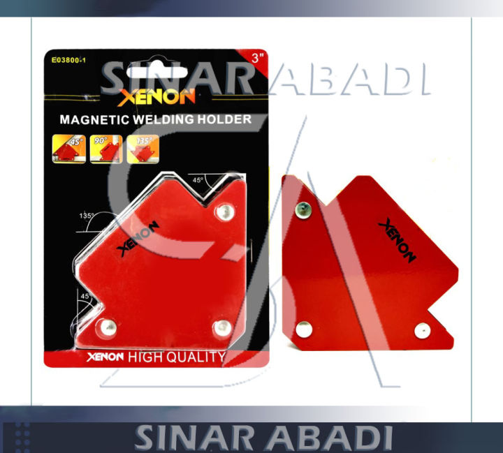 XENON SIKU LAS MAGNET 3 INCHI MODEL PANAH MAGNETIC WELDING HOLDER ...