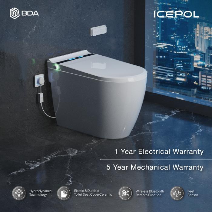 Icepol Closet Duduk Kloset Duduk Toilet Duduk Smart Closet IC SM 2302 ...