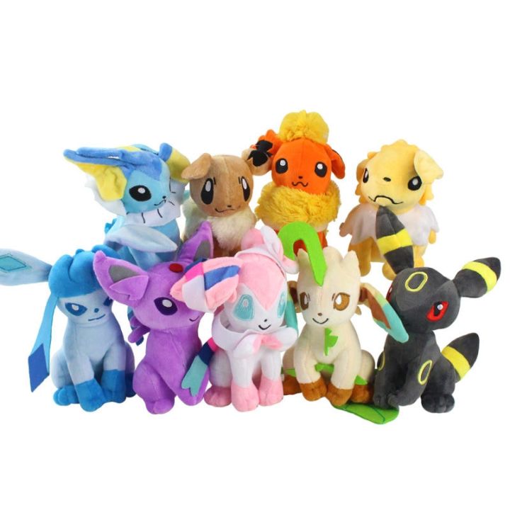 {Icc toy}Eevee Collection Plush DollPelucheEvolution Flareon Vaporeon ...