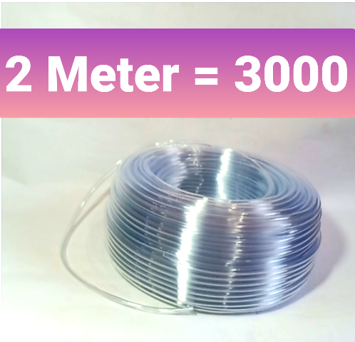 Selang Puso Aquarium Bening 2 Meter / Selang Aerator Air Pump Pompa ...