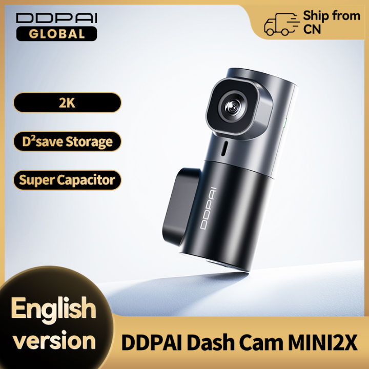 DDPAI MINI2X Dash Cam 2K 5GHz Wifi with ADAS Car DVR Camera Dashcam ...