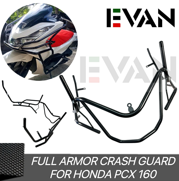 EVAN.SHOP Full Armor Crash Guard For Honda PCX 160 Motorcycle | Lazada PH