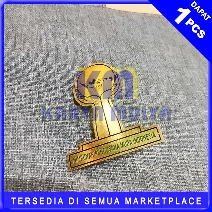 Pin Himpunan Pengusaha Muda Indonesia Pin Hipmi Full Logam Tulisan ...