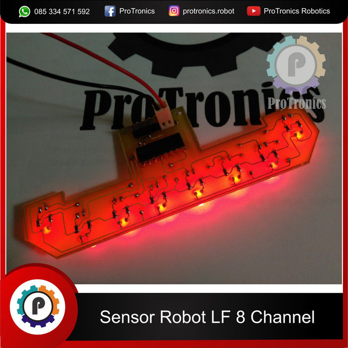 Sensor Garis Line Follower / Tracer 8 Channel Multiplexer | Lazada ...