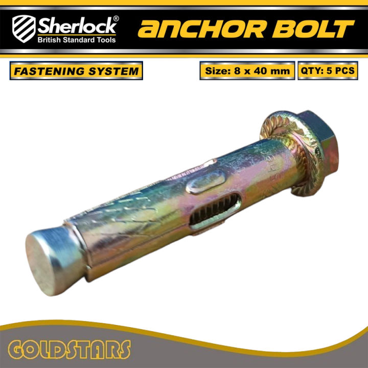 Angkur Baut Anchor Bolt Dinding Beton Sherlock Dynabolt | Lazada Indonesia