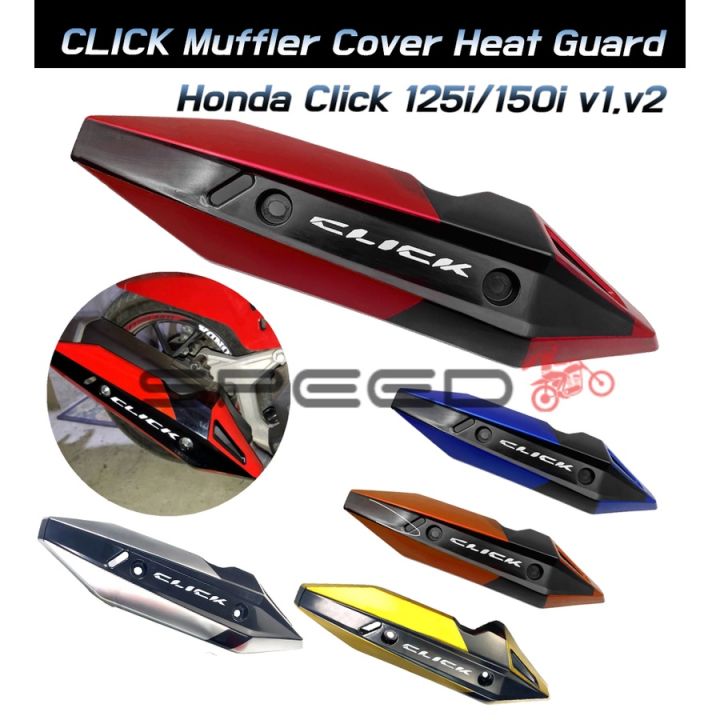 Speed Honda Click V2/V3 150i/125i Heat Guard/ Muffler protector/ Double ...
