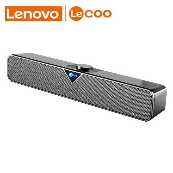 Lenovo Lecoo ลำโพงบลูทูธไร้สาย DS102 ° 360ซาวด์บาร์ลำโพงโฮมเธียเตอร์ตู้ลำโพงซับวูฟเฟอร์ | Lazada ...