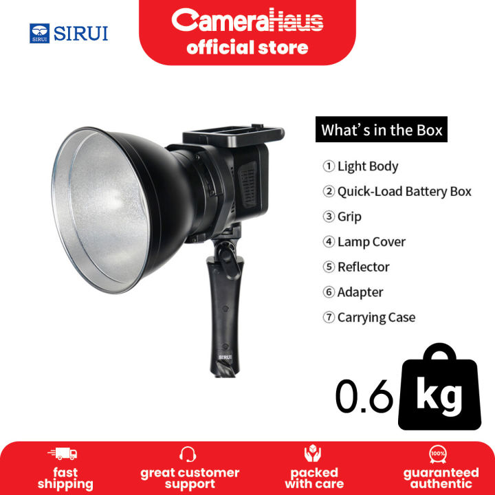 SIRUI 60W Silent Portable LED Spot Light | Lazada PH