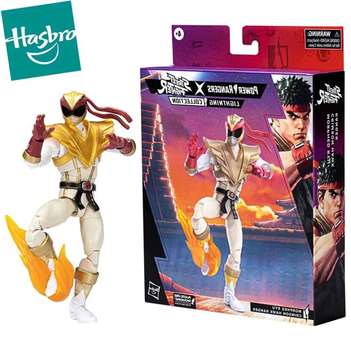 Hasbro Power Rangers Street Fighter Lightning Collection Morphed Ryu ...